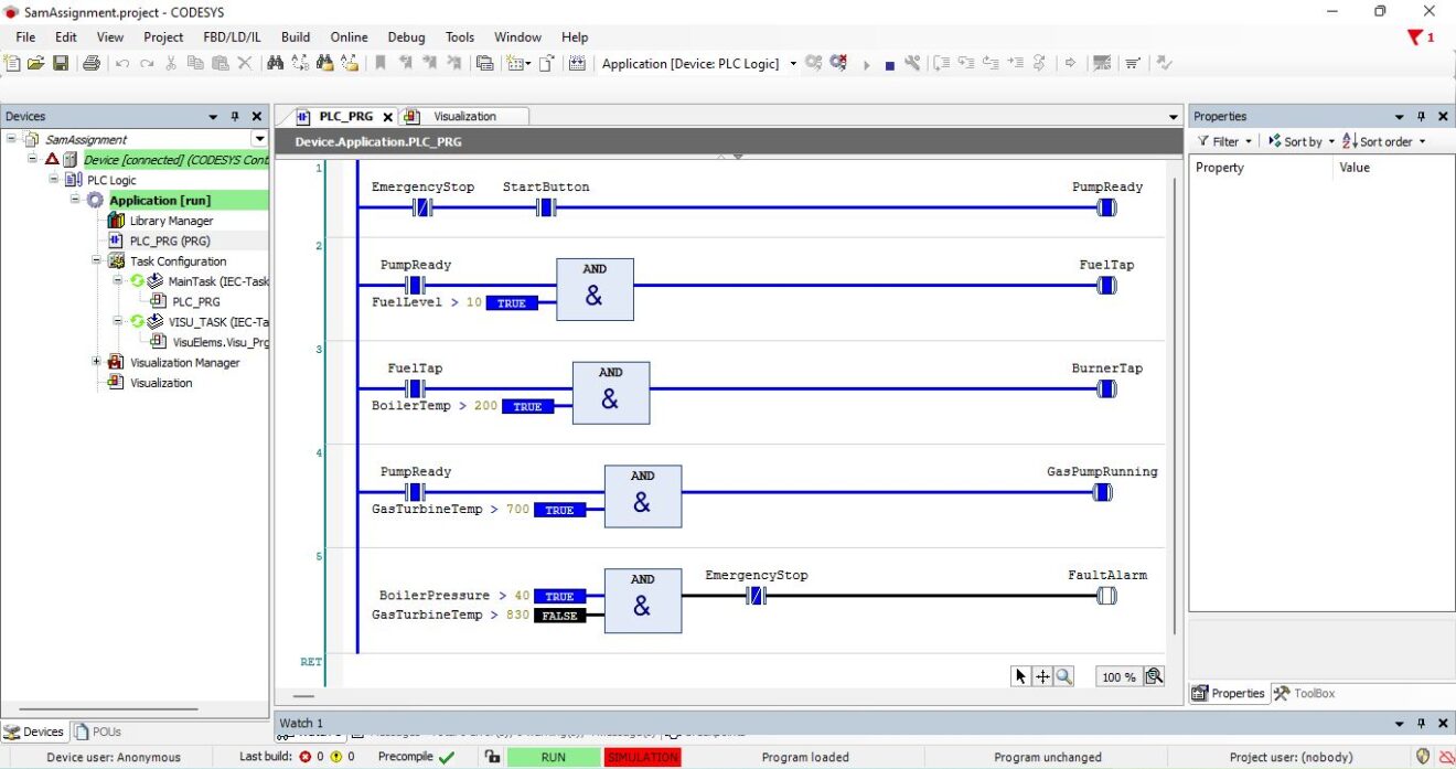 Pump Station Control with Ladder Logic & HMI | WiredWhite
